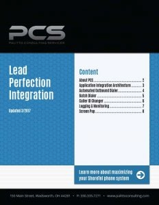 Lead Perfection Integration - Palitto Consulting Services