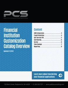 Financial Market Customization Catalog Overview - Palitto Consulting ...